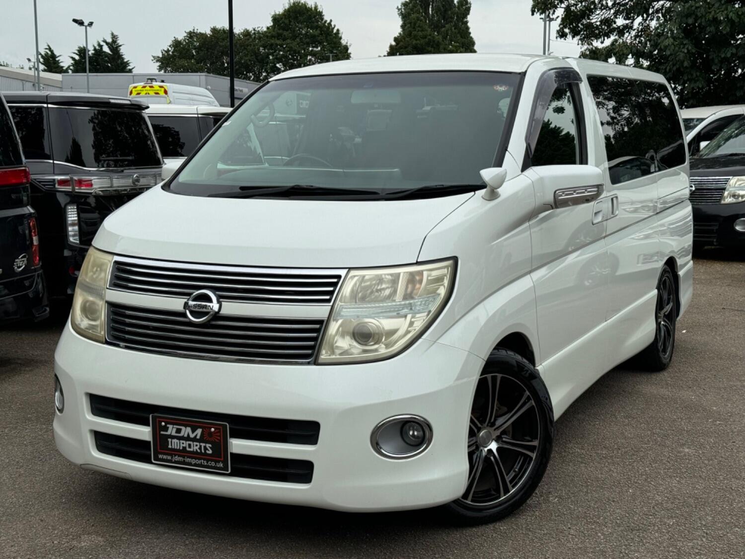 SOLD - Used NISSAN ELGRAND 2008 White in Coventry, West Midlands | JDM Imports